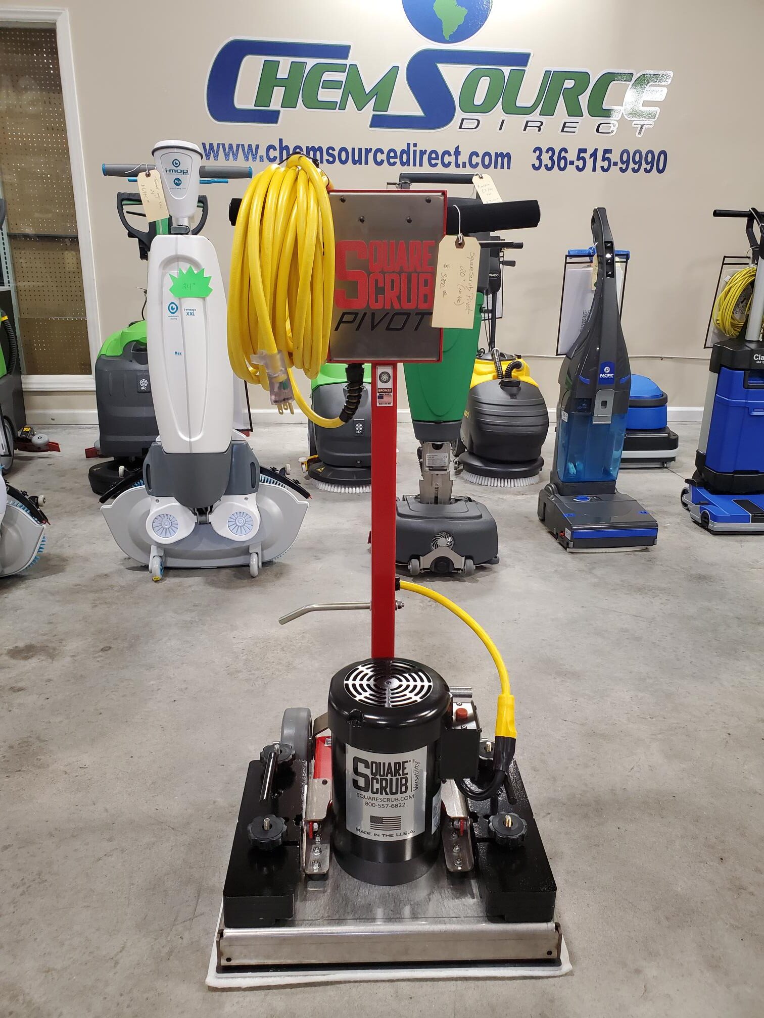 Low-Speed Scrubbers - Industrial Cleaning Equipment