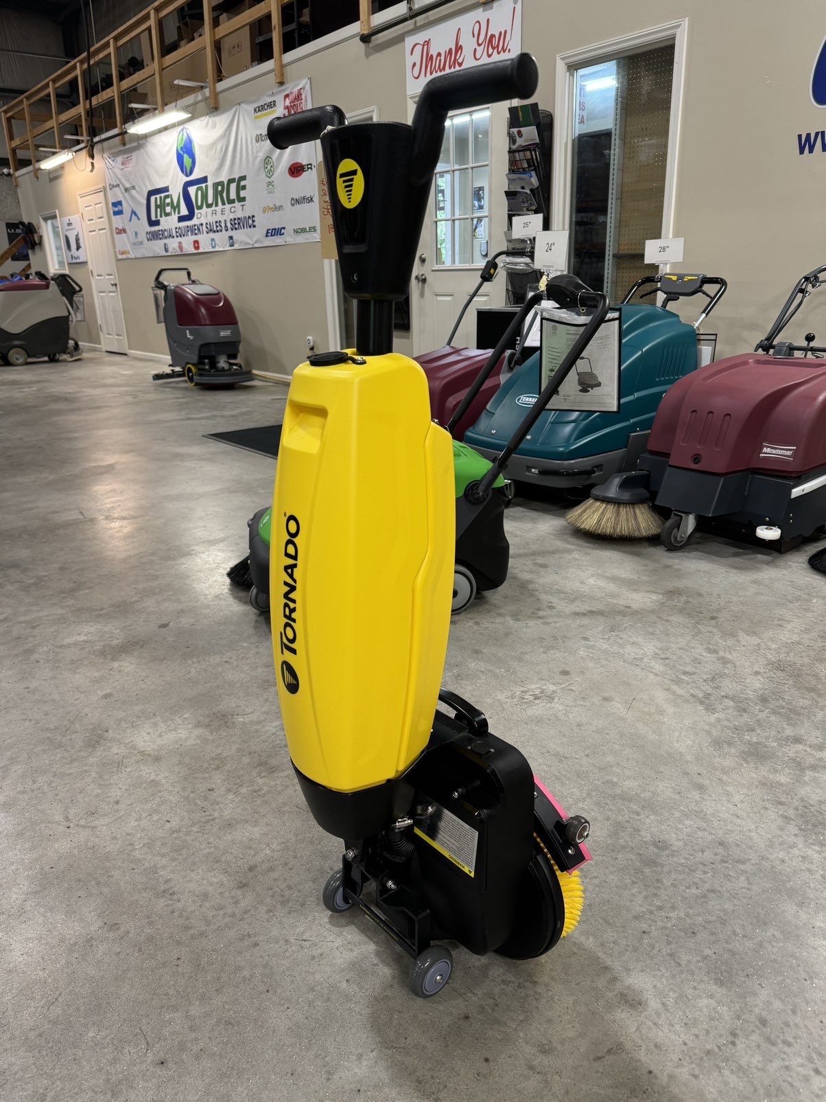 Tornado Microburst 17" Compact Scrubber NEW - ChemSource Direct